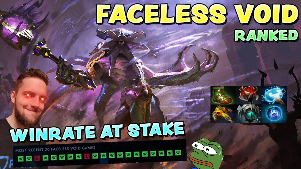 MY VOID WINRATE IS AT STAKE!! | RANKED | FACELESS VOID - YouTube