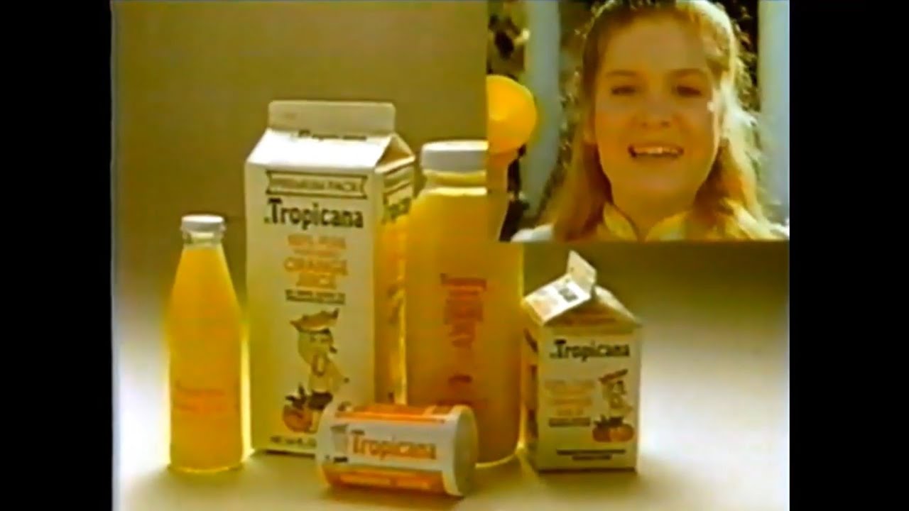 Tropicana Orange Juice Commercial (1981) - YouTube