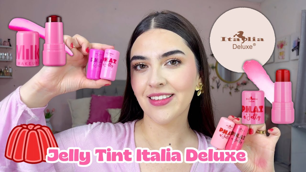 Nuevas Tintas Jelly de Italia Deluxe ¿Realmente Funcionan? 🍒🍓🩷 - YouTube