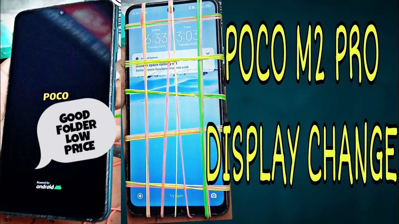 POCO M2 PRO DISPLAY CHANGE || POCO M2 PRO DISPLAY REPLACEMENT || POCO ...