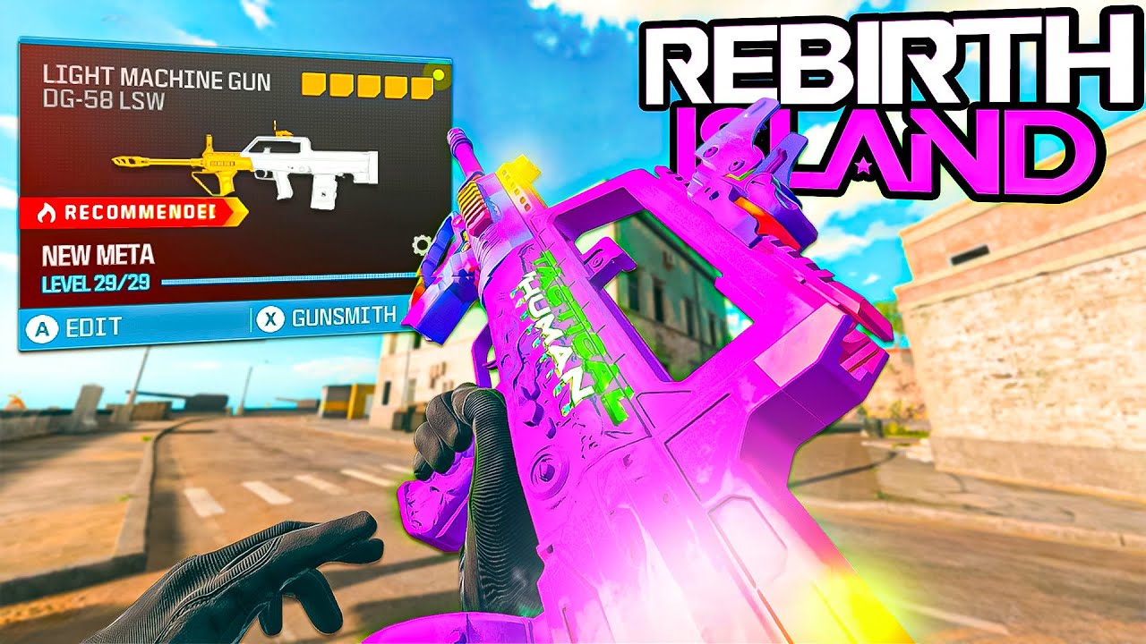*NEW* Secret DG-58 LSW on Rebirth Island! 😍(Best DG 56 Class Setup ...