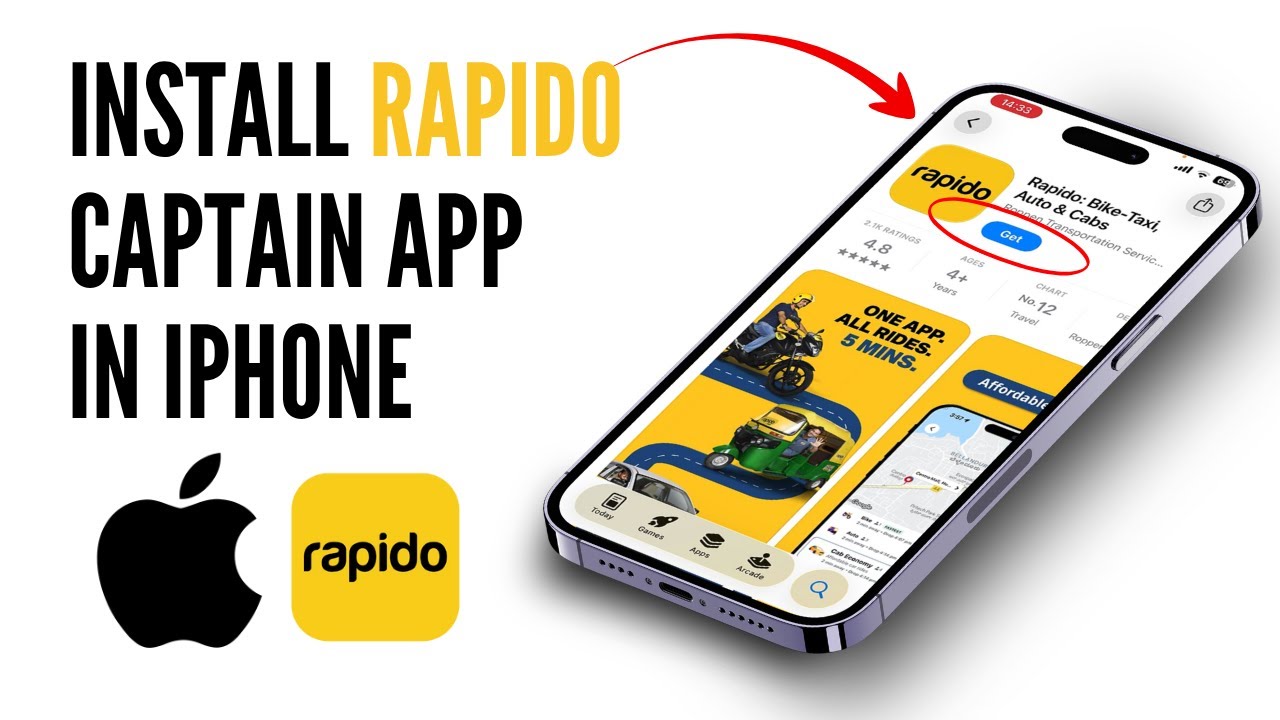 How To Download Install Rapido Captain App In iPhone - 2025 Complete ...