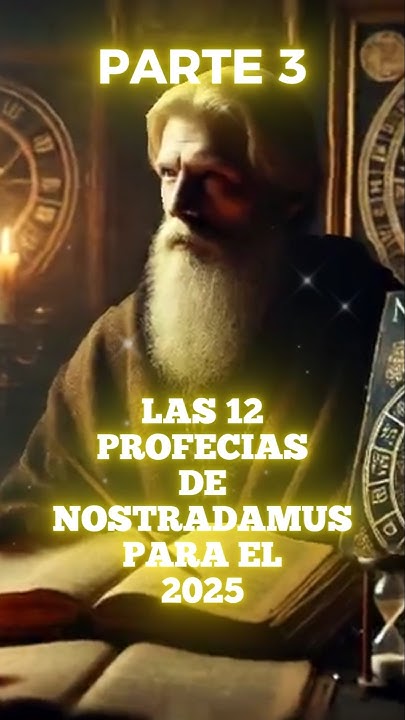 Las 12 profecías de Nostradamus para el 2025 Parte 3 #nostradamus #profecia #2025 #misterio # ...