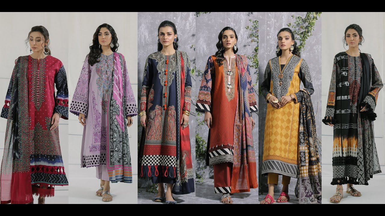 Ethnic Summer Collection 2022 | Ethnic Lawn 2022 Unstitched | New ...