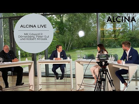 ALCINA Livestream mit Eduard R. Dörrenberg, Peter Eul und Robert Mrosek ...