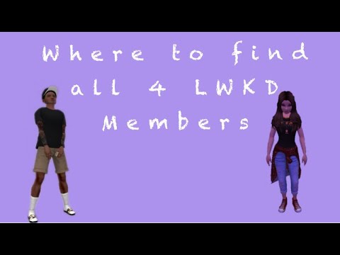 Avakin Life - Where To Find All 4 LWKD Members (Rewards Shown) - YouTube