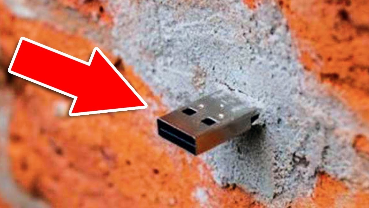 Warning! Do Not Touch Random USB Flash Drives Hanging From The Wall ...