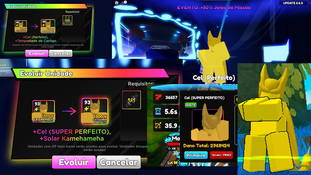 GOLDEN SUPER PERFECT CELL ANIME ADVENTURES - YouTube