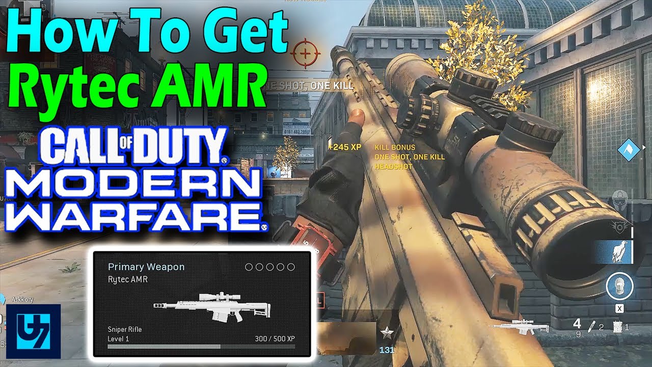 How To Get Rytec AMR Modern Warfare - Call Of Duty - YouTube