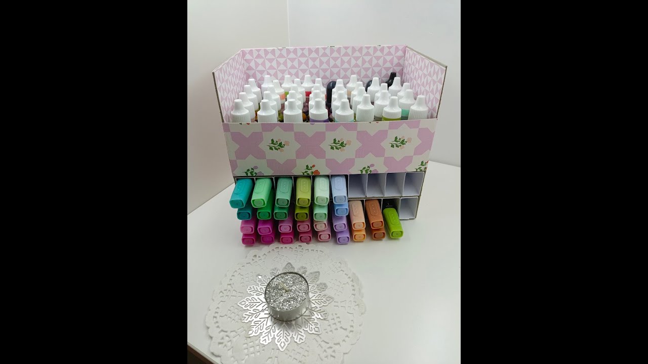 Stampin Up! Blends & reinker Storage - YouTube