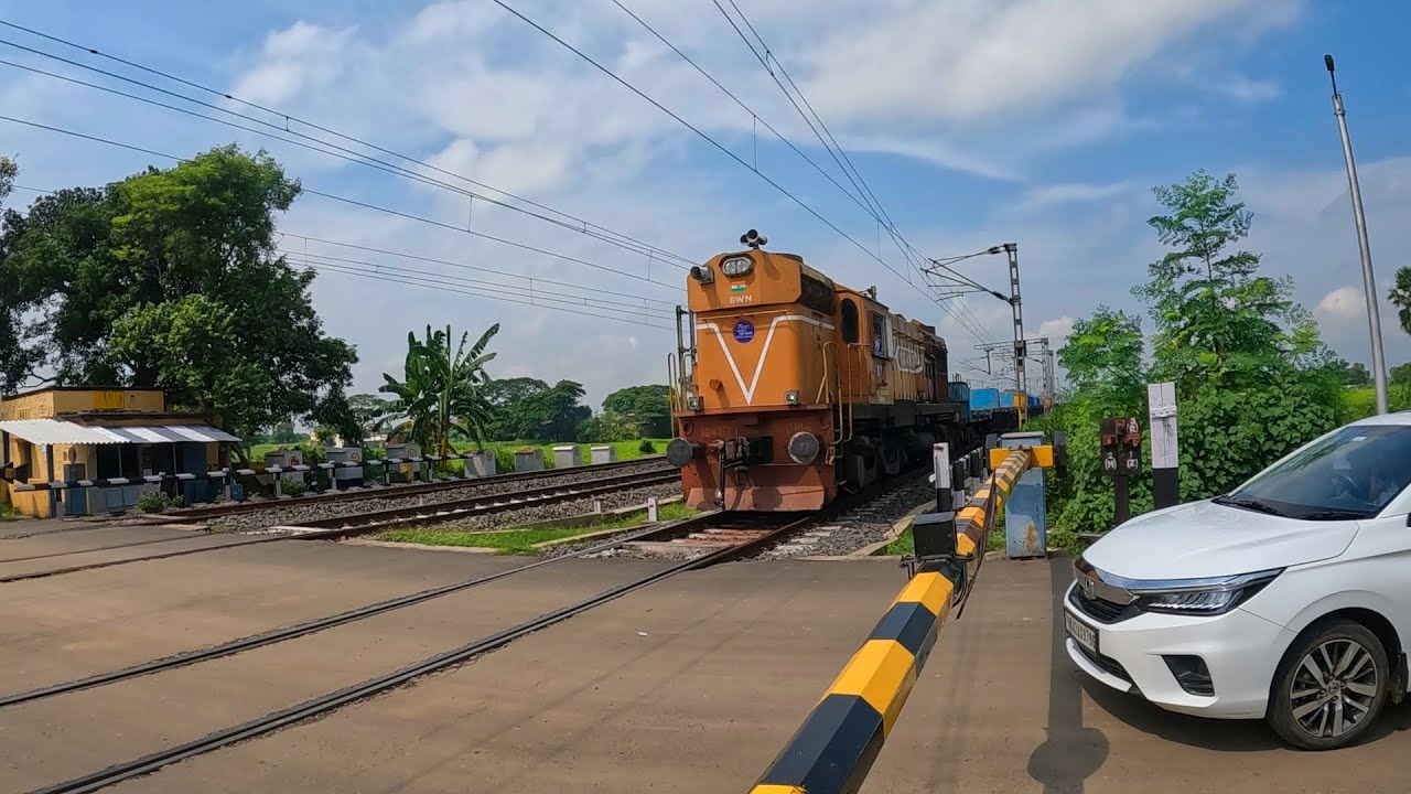 That will be in the history book😍 WDM3A blank freight & also BEML Local ...