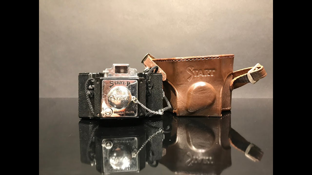 【1950年稀有袖珍相機】Ikko Sha Start-35 R日本一光社底片相機附原廠皮套Q070105 - YouTube