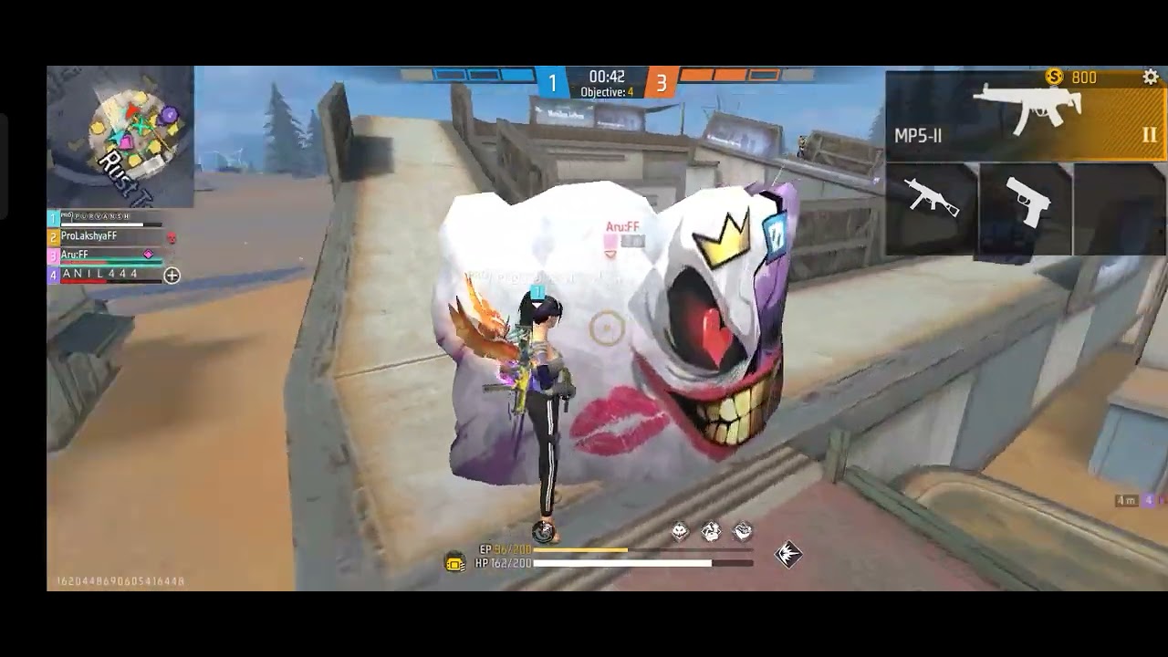 Free fire god level gameplay - YouTube