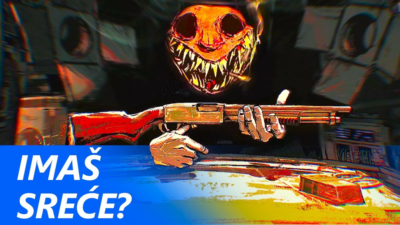 RUSKI RULET sa SAČMOM postao JOŠ LUĐI // Buckshot Roulette (Steam ...