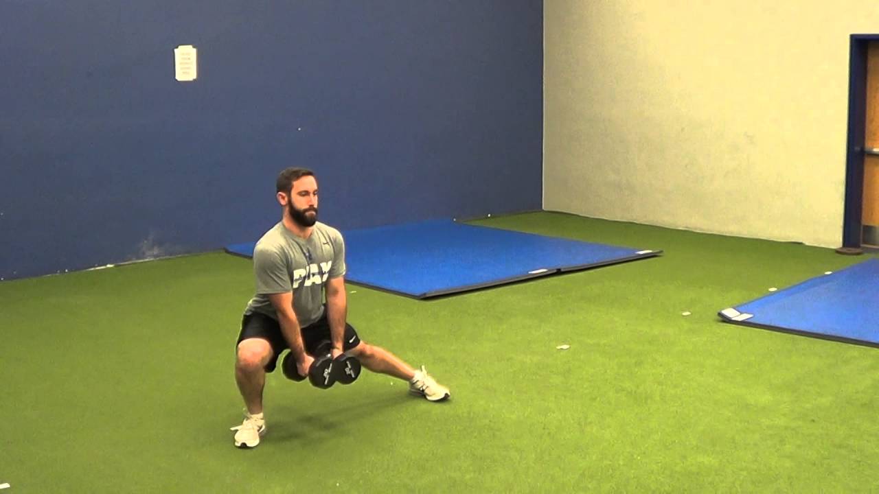 DB 3 WAY LUNGE - YouTube