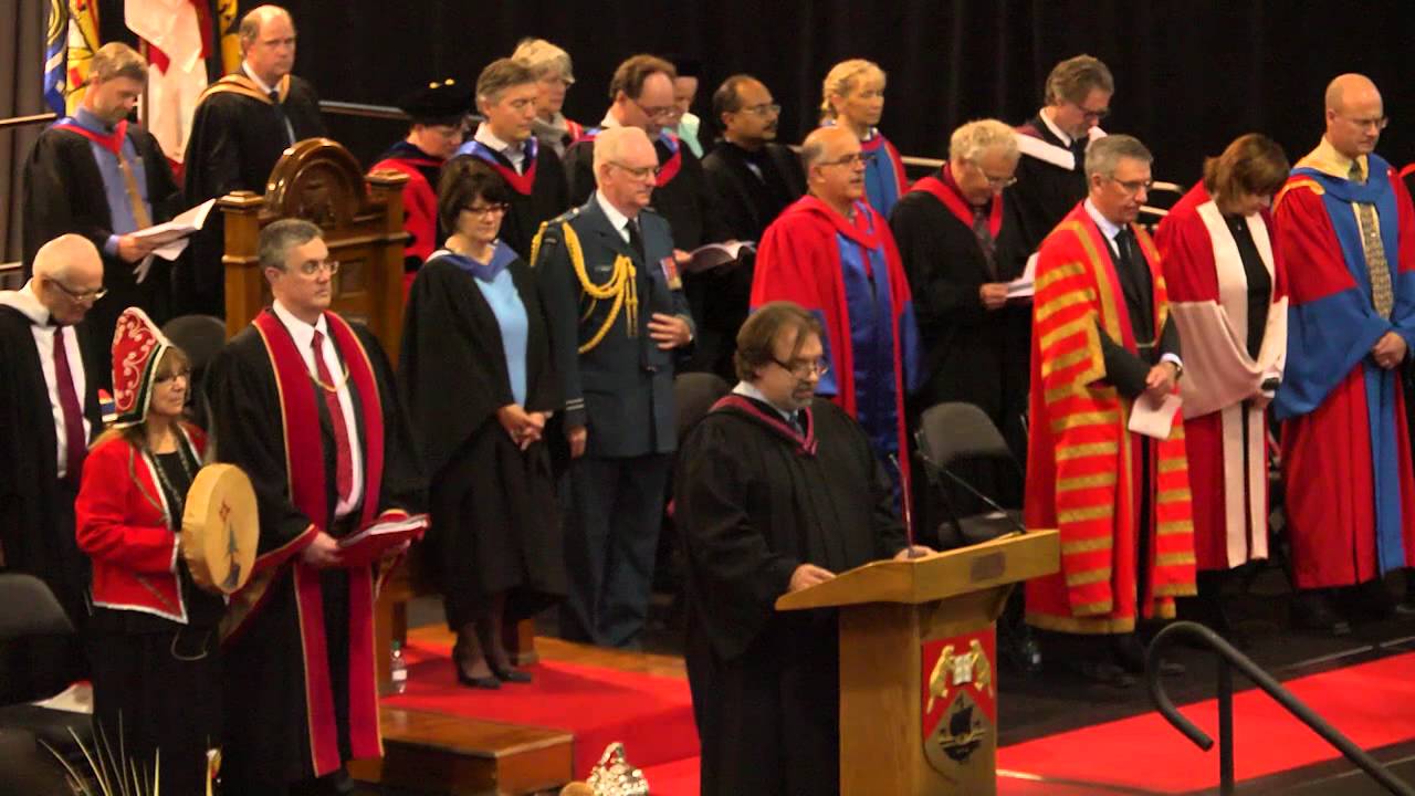 UNB Fredericton Fall Convocation 2015 - YouTube