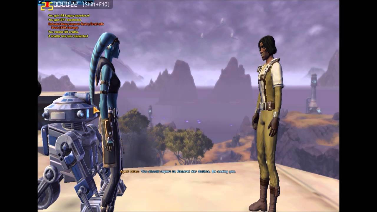 SWTOR Jedi Knight Ord Mantell Chapter - YouTube