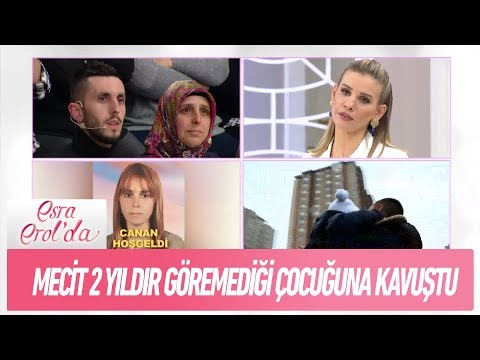 Mecit 2 yıldır göremediği oğluna kavuştu - Esra Erol'da 7 Ocak 2019