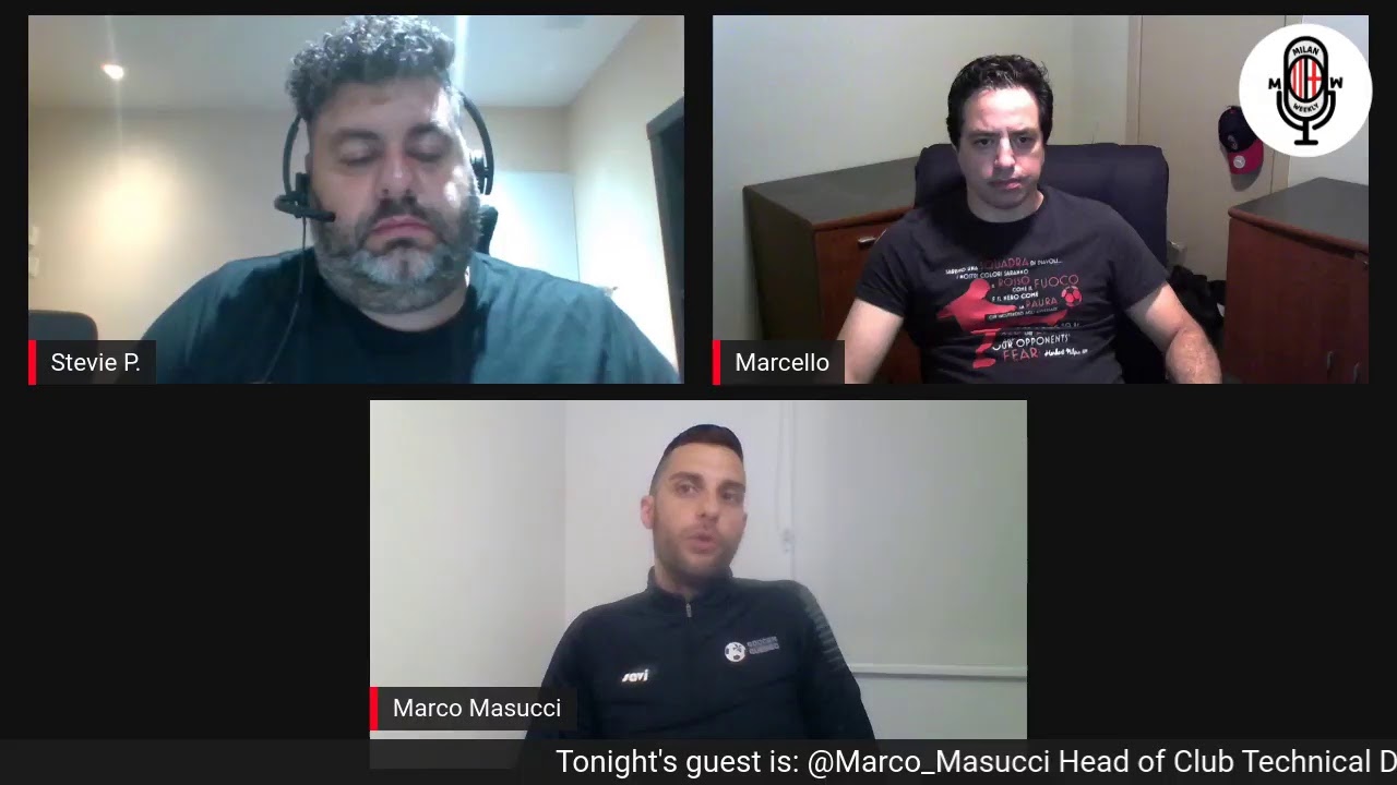 Special Milan Weekly Podcast with Marco Masucci 2020-06-09 - YouTube