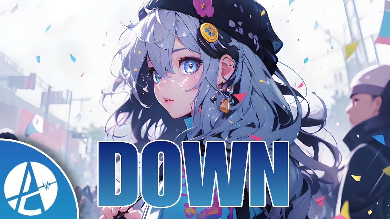 Nightcore - Down Bass Boosted (Lyrics) - YouTube