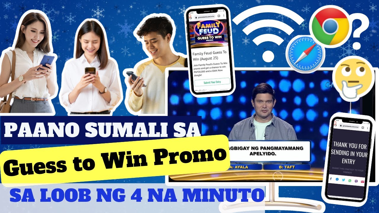 Paano Sumali sa Guess To Win Promo sa loob ng 4 na minuto 🤔👍🤩 - YouTube