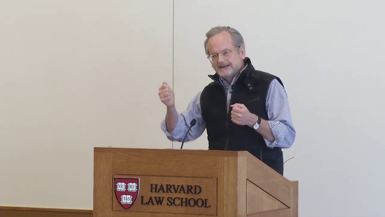 HLS Library Book Talk | Lawrence Lessig, "America, Compromised" - YouTube