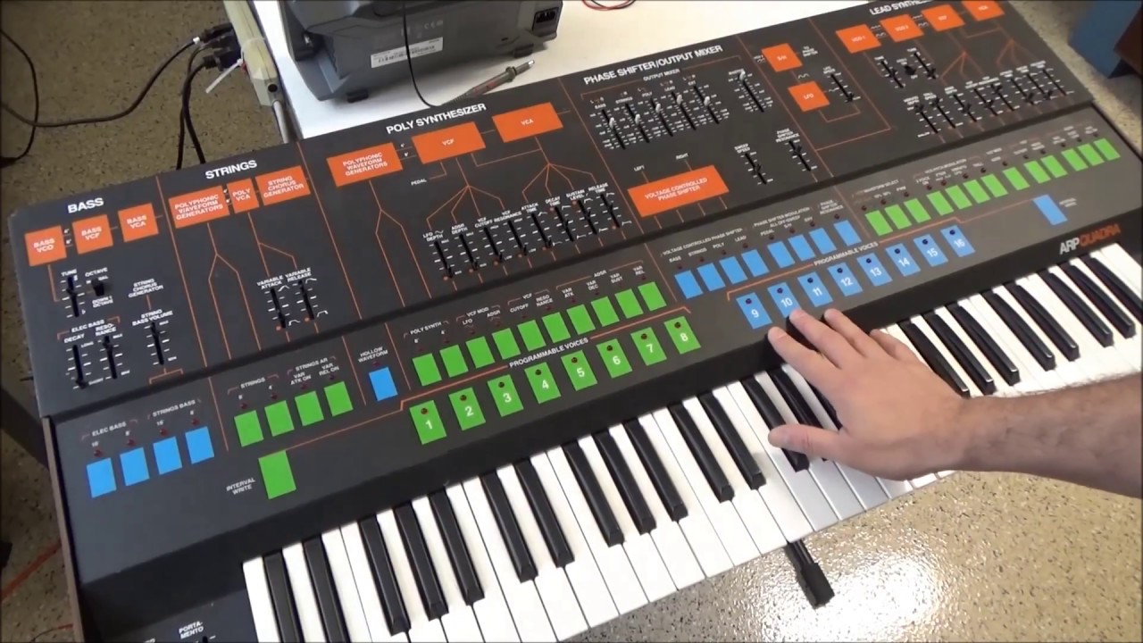 Synthchaser #101 - ARP Quadra Repair & Restoration (Pt. 3) - Capacitors ...