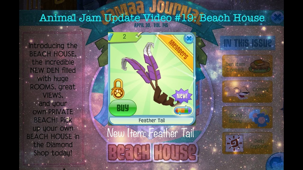 Animal Jam Update Video #19: Beach House - YouTube