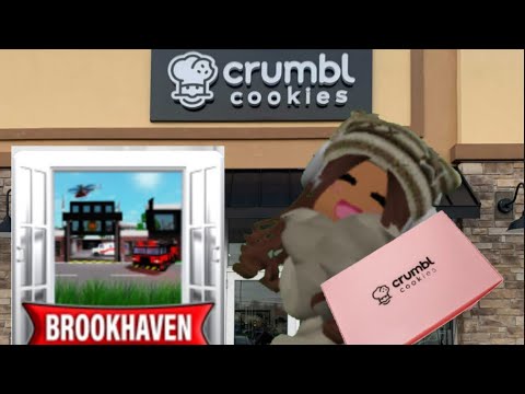 😱🍪ABRIENDO MI PROPIA TIENDA DE CRUMBL COOKIES EN BROOKHAVEN🍪😱 #roblox # ...