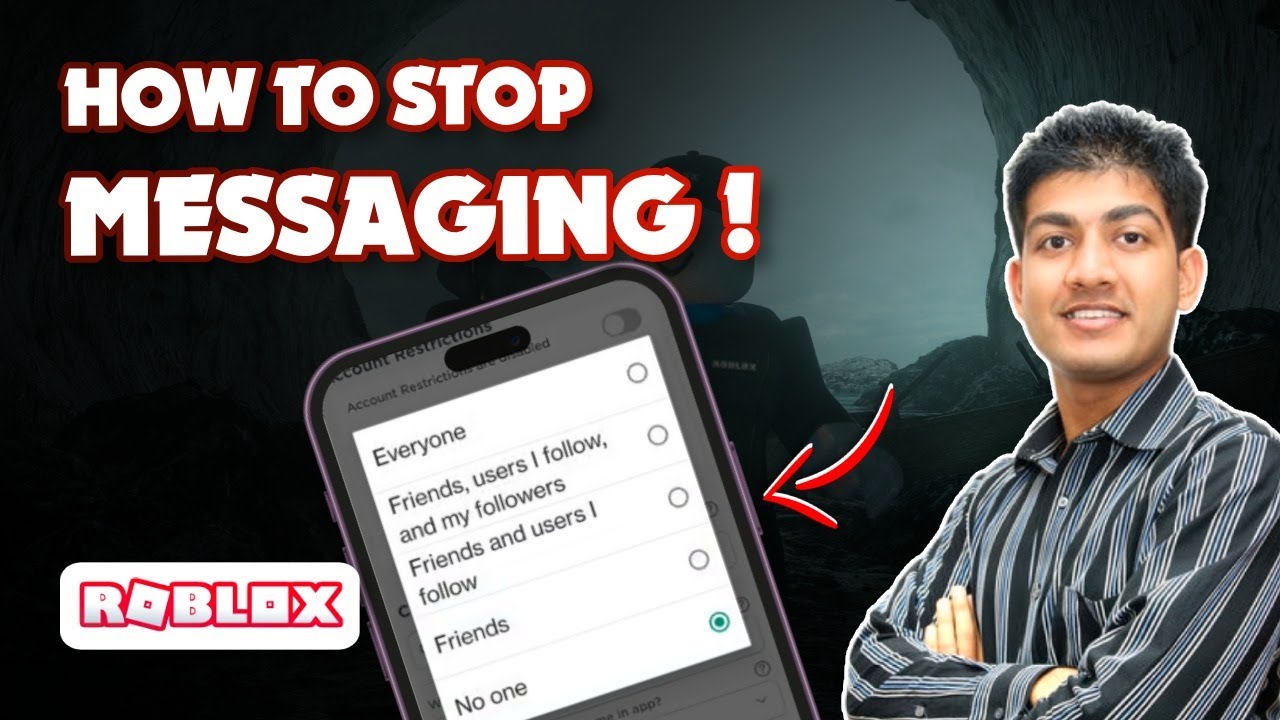 Roblox Messaging: How to stop messaging on Roblox 2024 - YouTube