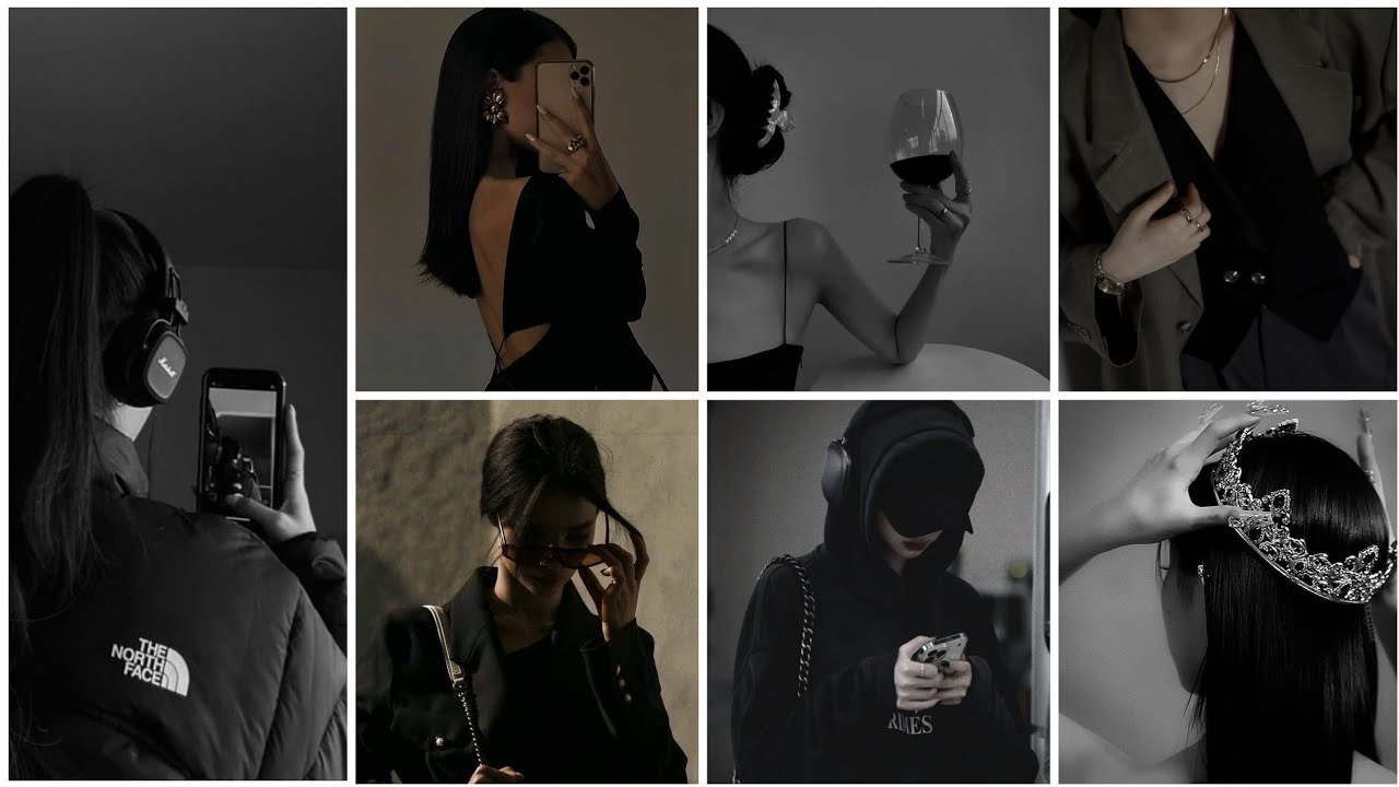 🖤👿 Hidden face Mafia attitude girl dp image's for Instagram 2025 || 🤟 ...