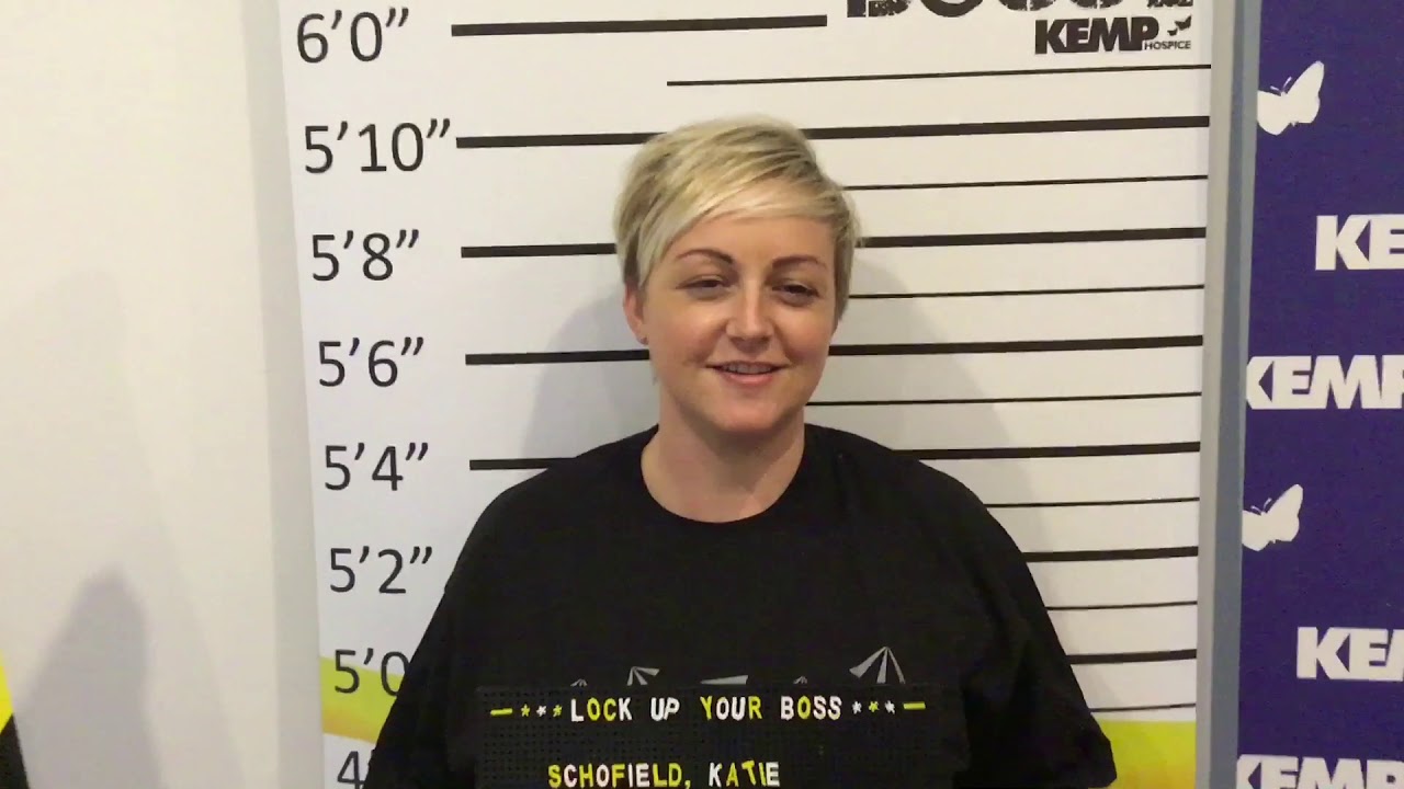 KEMP Hospice: LOCK UP YOUR BOSS - Katie Schofield - YouTube