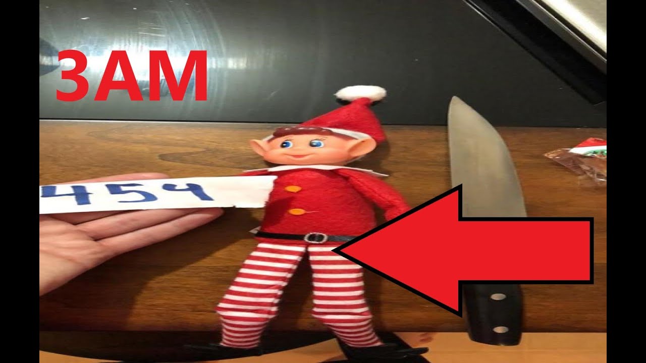 (SANTAS SECRET LIST) CUTTING OPEN ELF ON THE SHELF AT 3 AM!!!! *WHATS ...