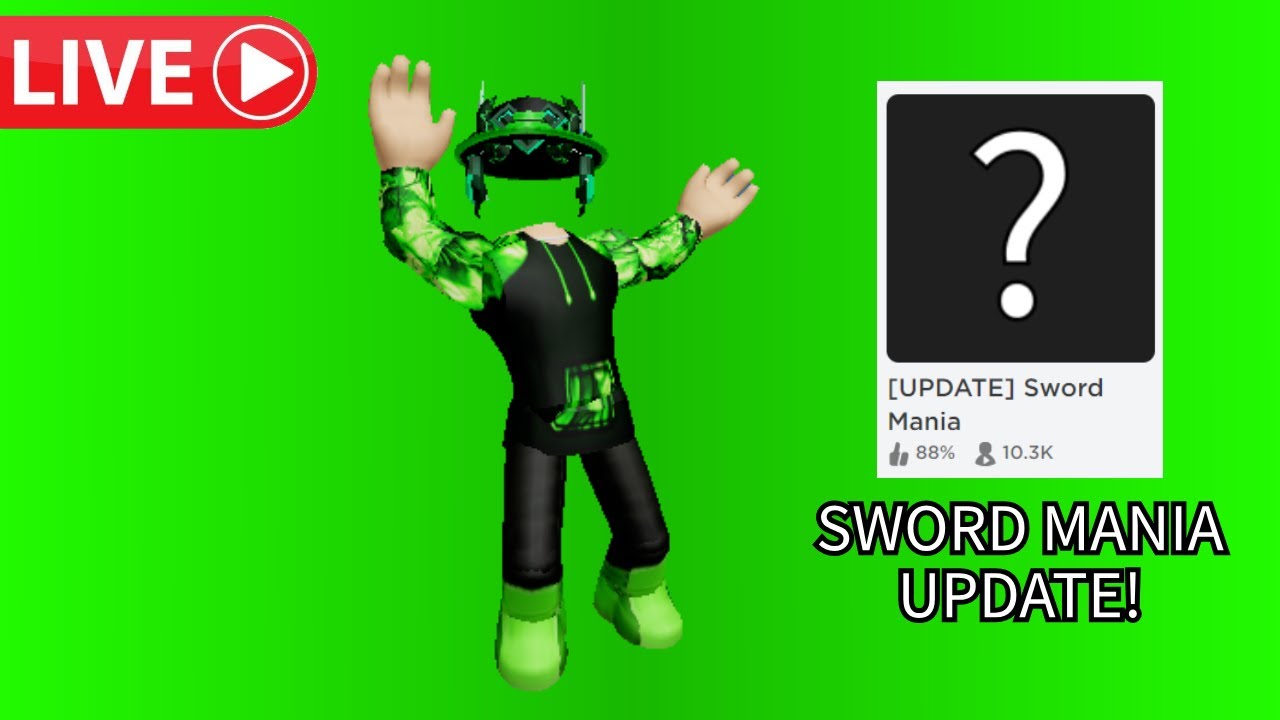 Roblox | Sword Mania Update & Playing With Viewers! - YouTube