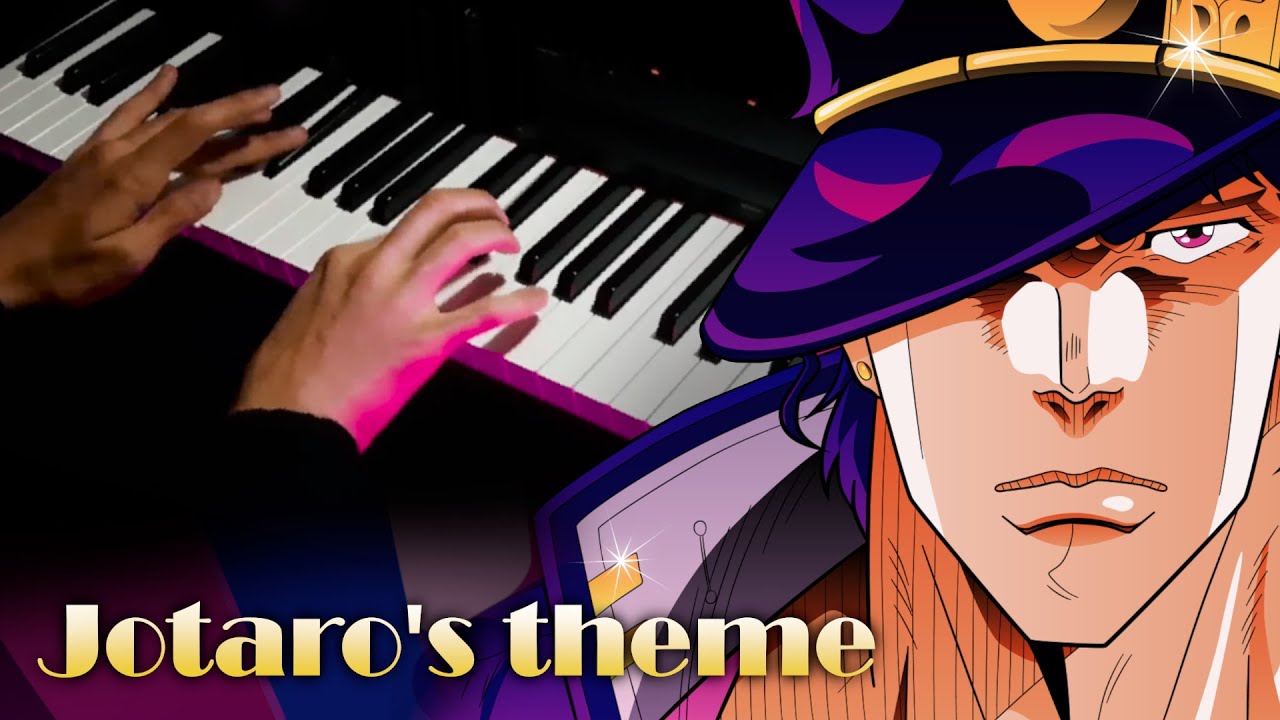 Jotaro's theme // Jojo's Bizarre Adventures: Stardust Crusaders【Piano ...