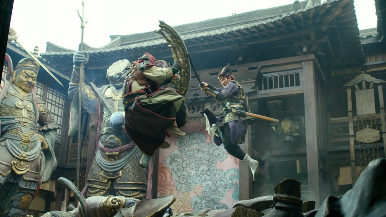 Fight- Detective De and his flying swords -on- the scepter.(HD). - YouTube