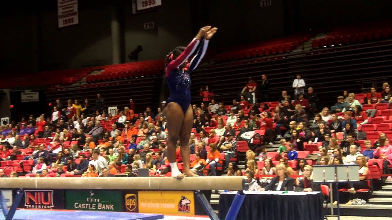 Chelsea Bailey Beam at Illinois Classic 2015 - YouTube