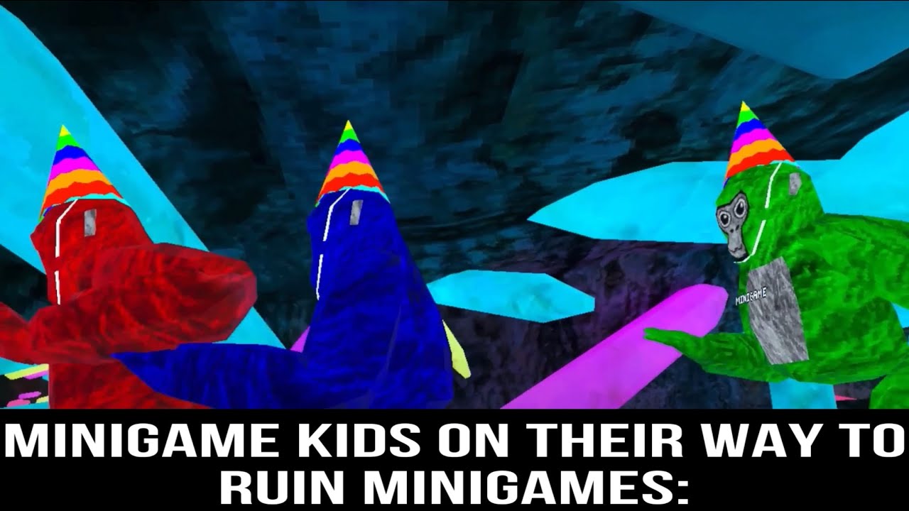 Minigame Kids Be Like: (Dr Livesey Gtag) - YouTube