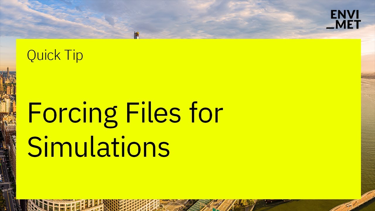 Quick Tip | Forcing Files for Simulations - YouTube
