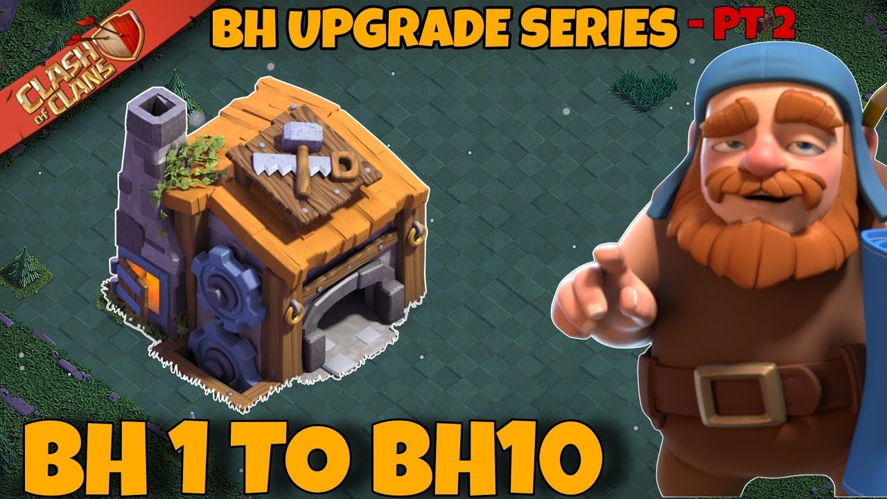 Im Upgrading A BH - 1 Account To BH - 10 in Clash of Clans!!! BH ...