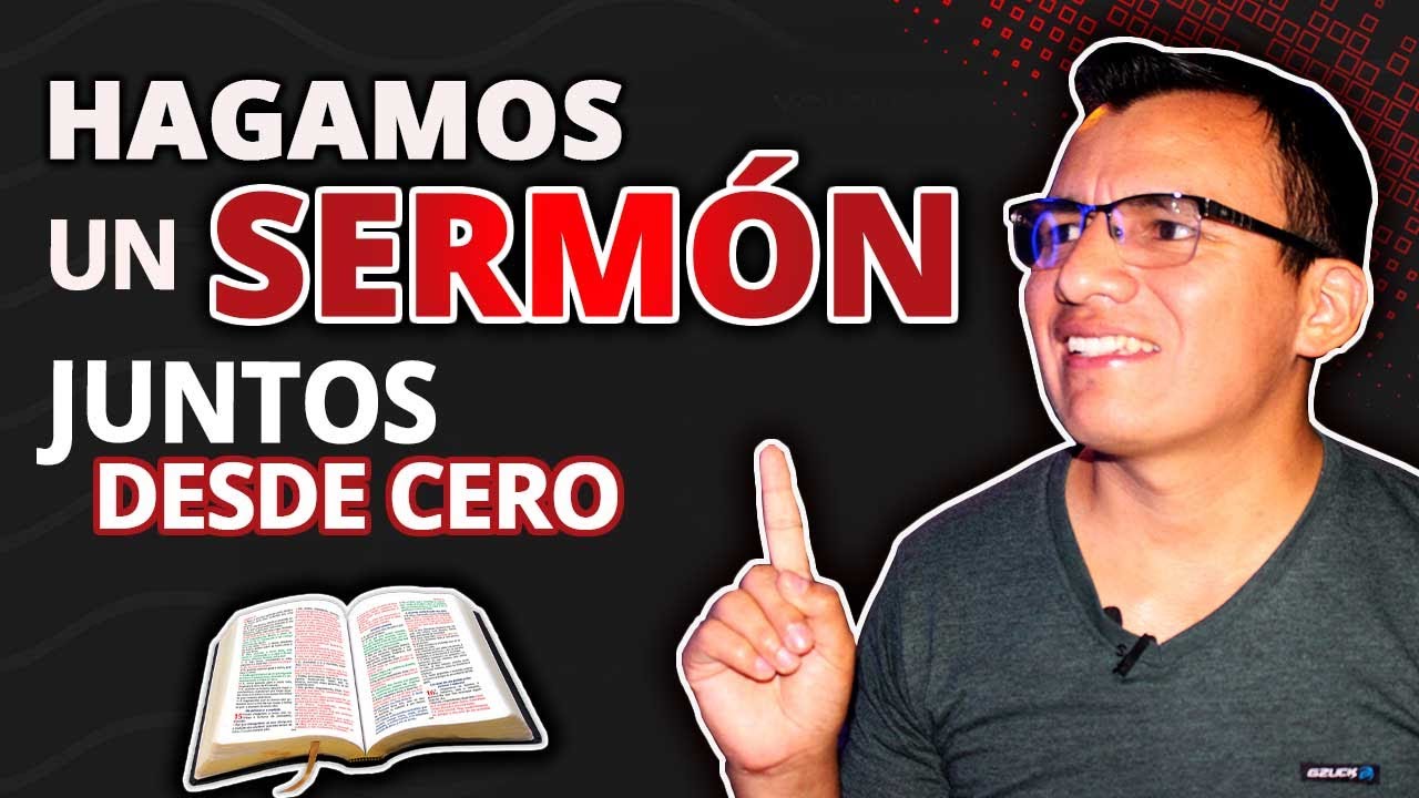 👉📖 Cómo PREPARAR un SERMÓN paso a paso 🔴 Cómo PREDICAR En la Iglesia ...