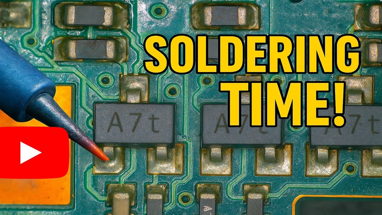 Soldering, Modifications Time Lapse , IPC Class 3 - YouTube
