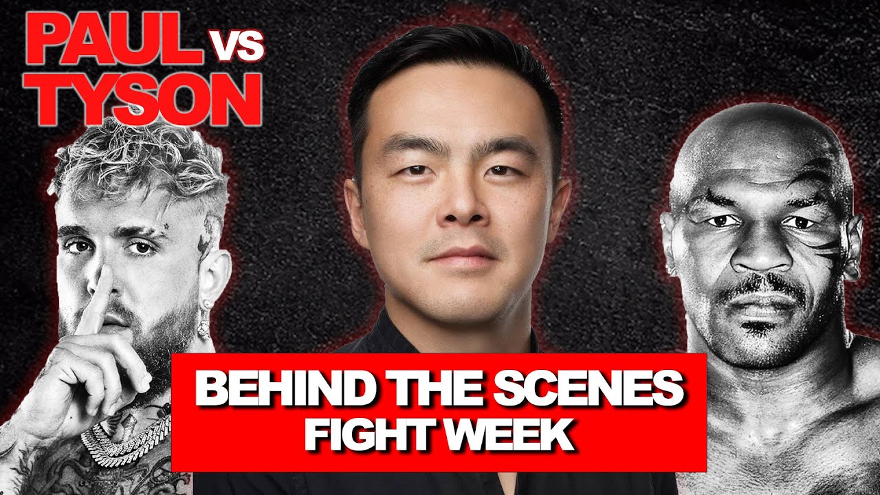 Behind-the-scenes at JAKE PAUL vs. MIKE TYSON: The best unofficial fight week vlog - YouTube