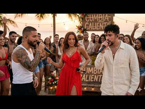 Maluma - Beso Tóxico (Cumbia Cover) con Anitta y Bad Bunny | ¡Impresionante Versión 2026!