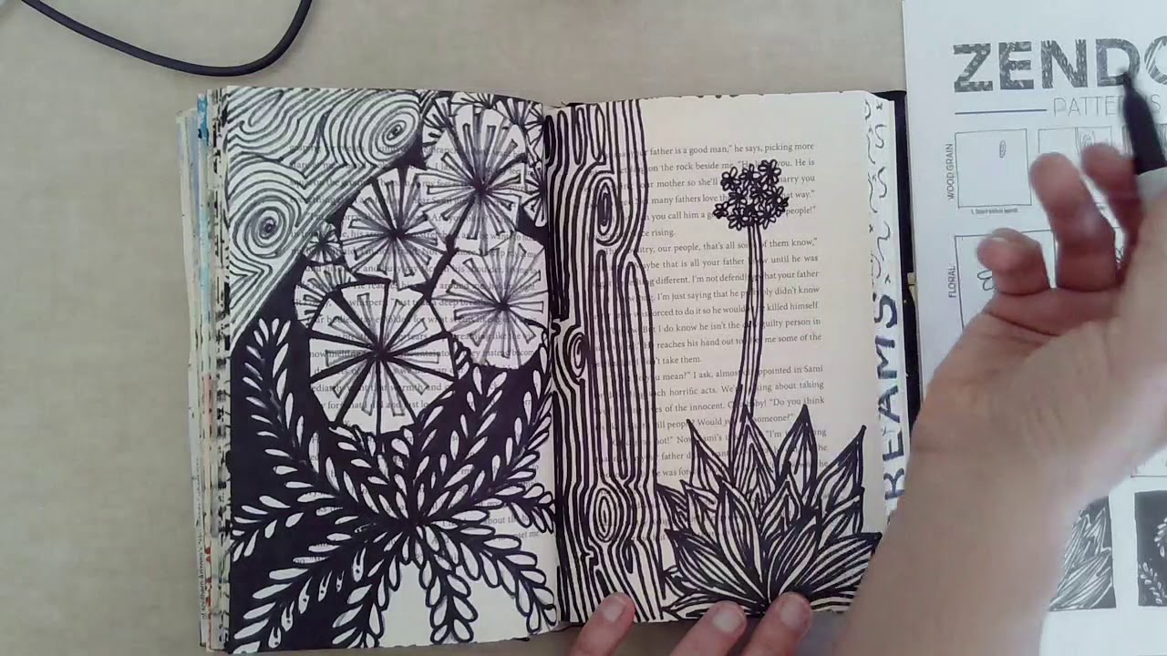 Zentangle: Patterns in Nature - YouTube