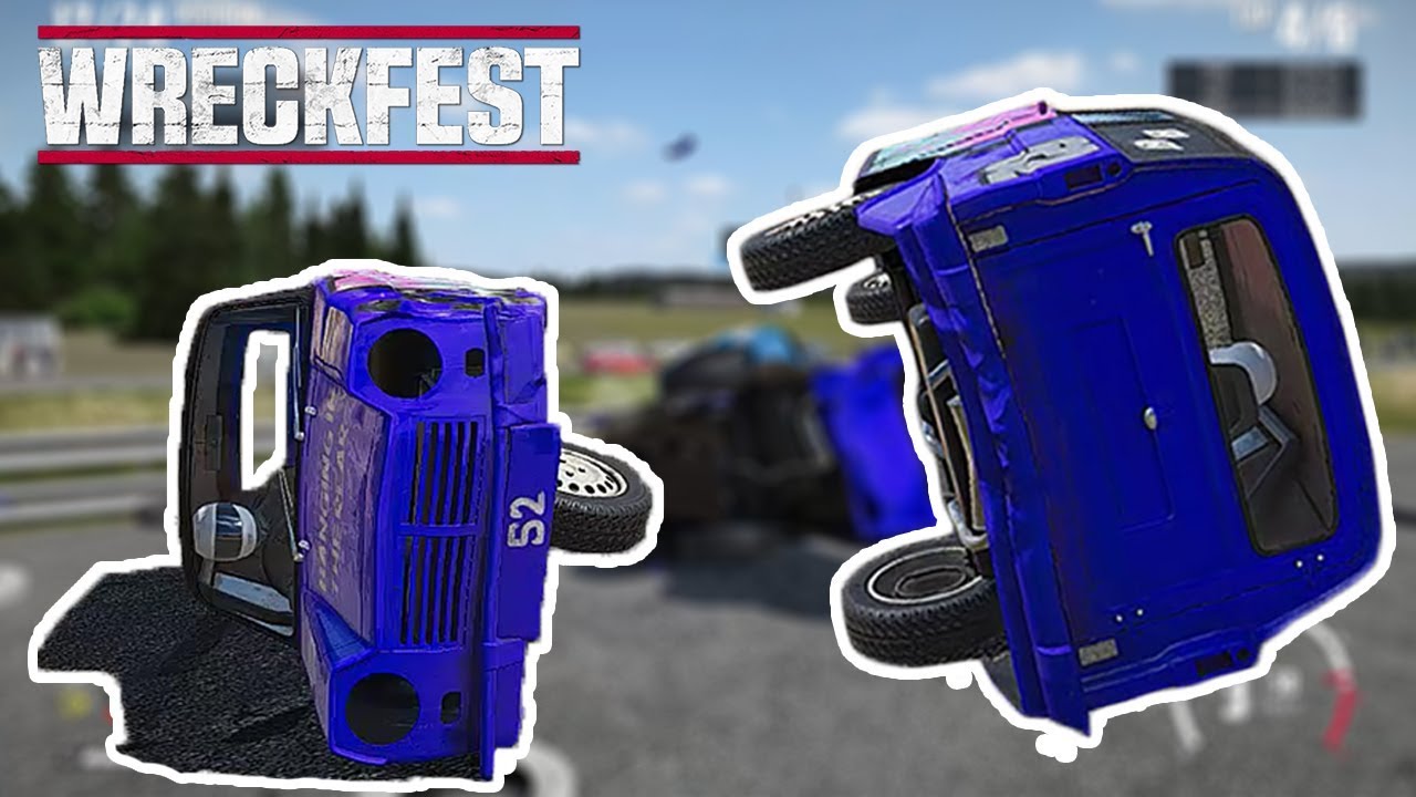 WRECKFEST | Incrível Tentativa De Sobrevivência! | Demolição Total Da ...