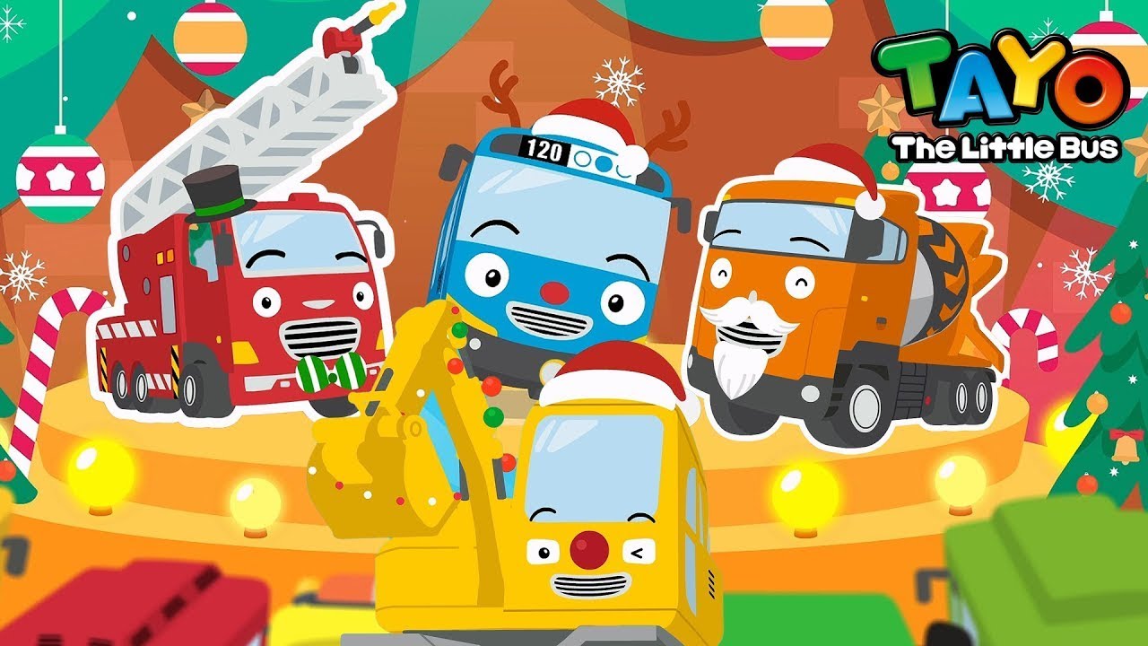 [NEW] Tayo's Christmas Color Quiz Show | Christmas Song for Kids | Tayo ...