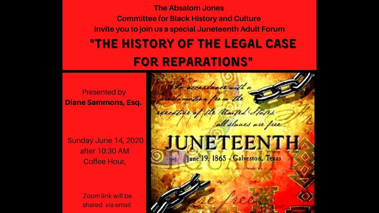 The History of the Legal Case for Reparations - YouTube