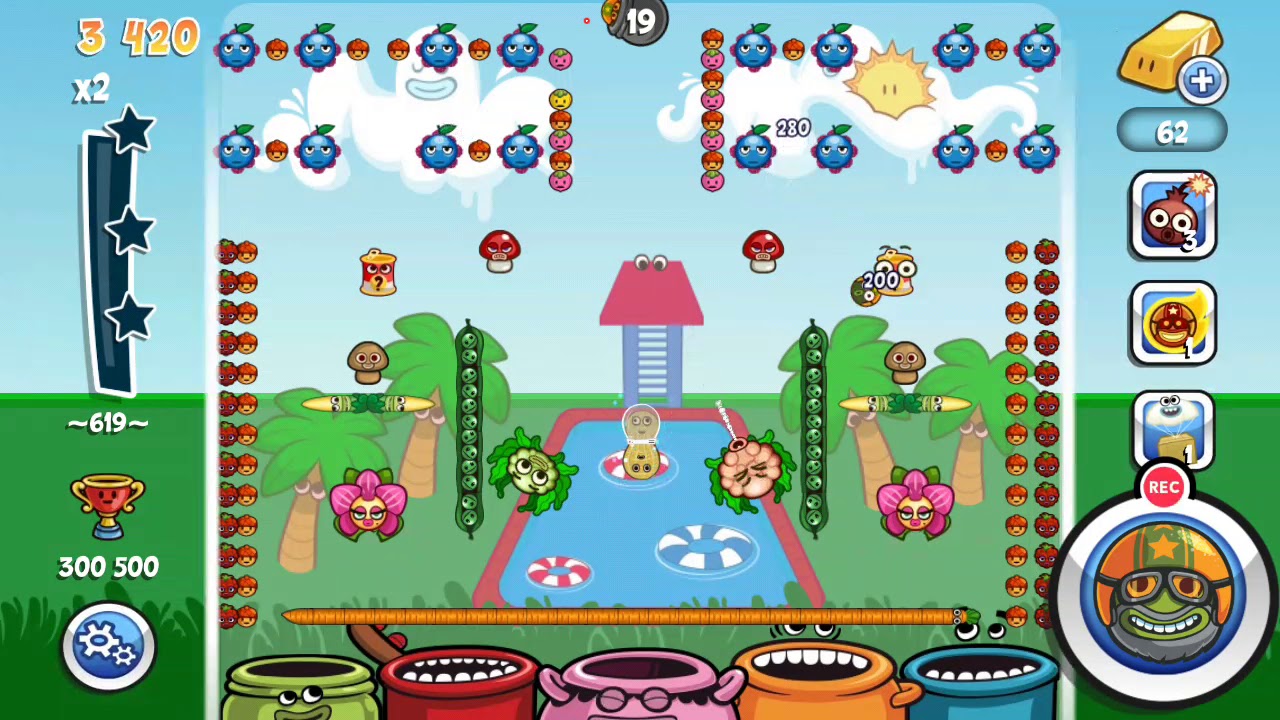 Papa Pear Saga 619 - YouTube