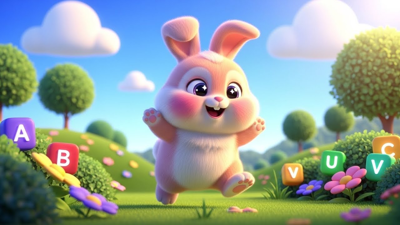A Park Full of Letters! Hop Hop Bunny Goes on an ABC Hunt 🐰🔤 | Nursery ...